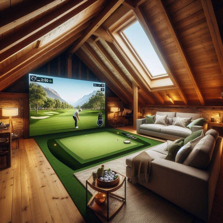 Golf Simulator Room Ideas- Size, Budgets And Factors To Consider
