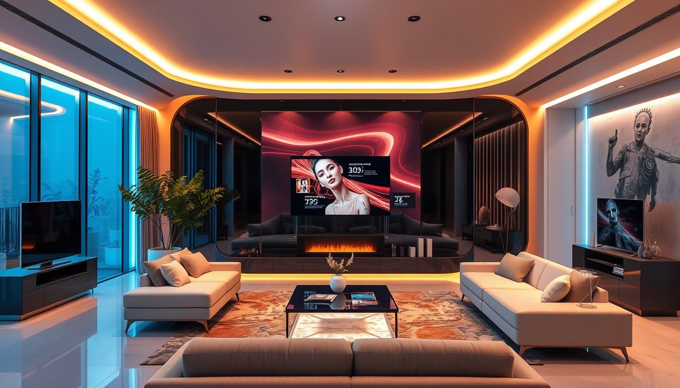 Apple Retro Design Smart Home Display - Modern Living